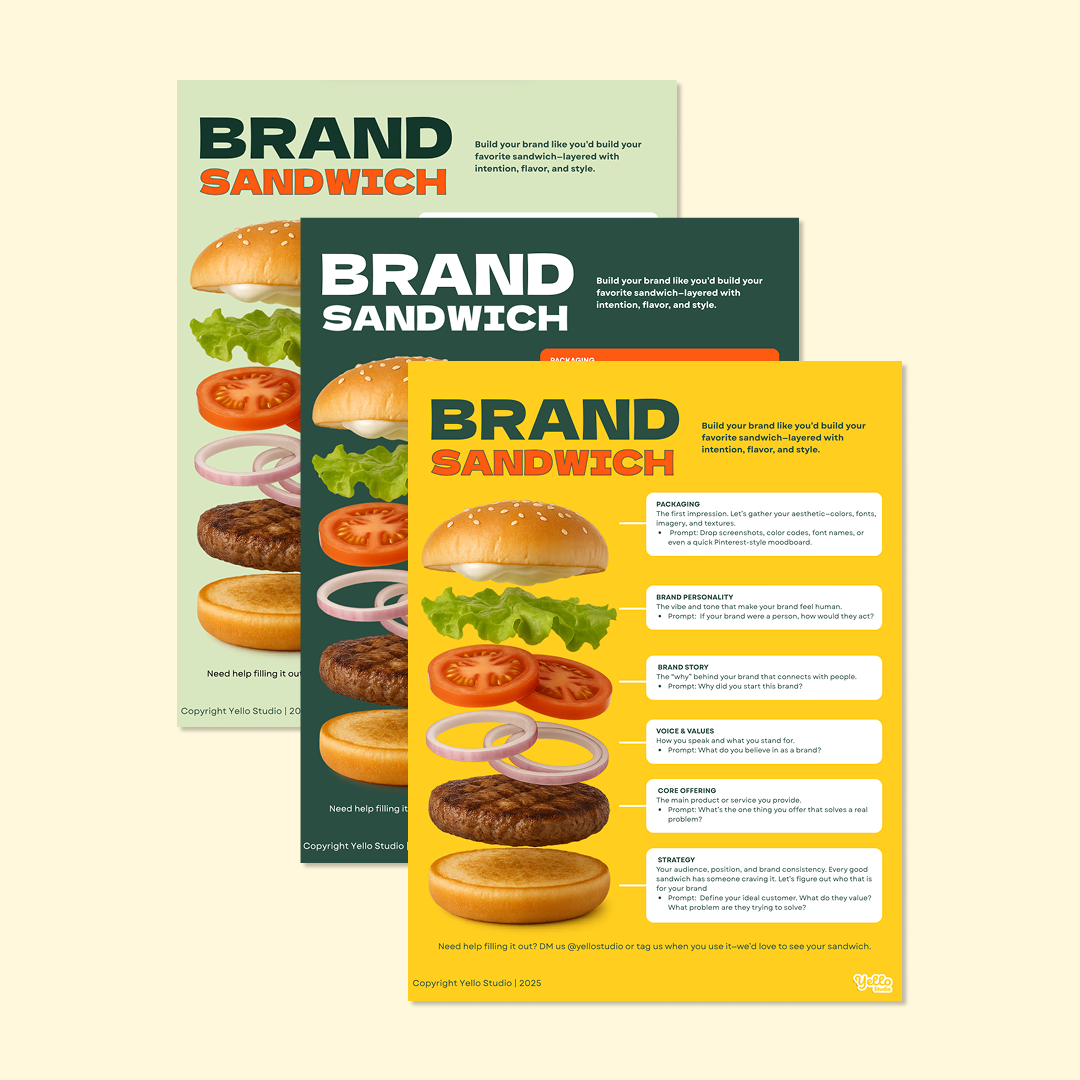 FREE Branding Sandwich – Yello Studio